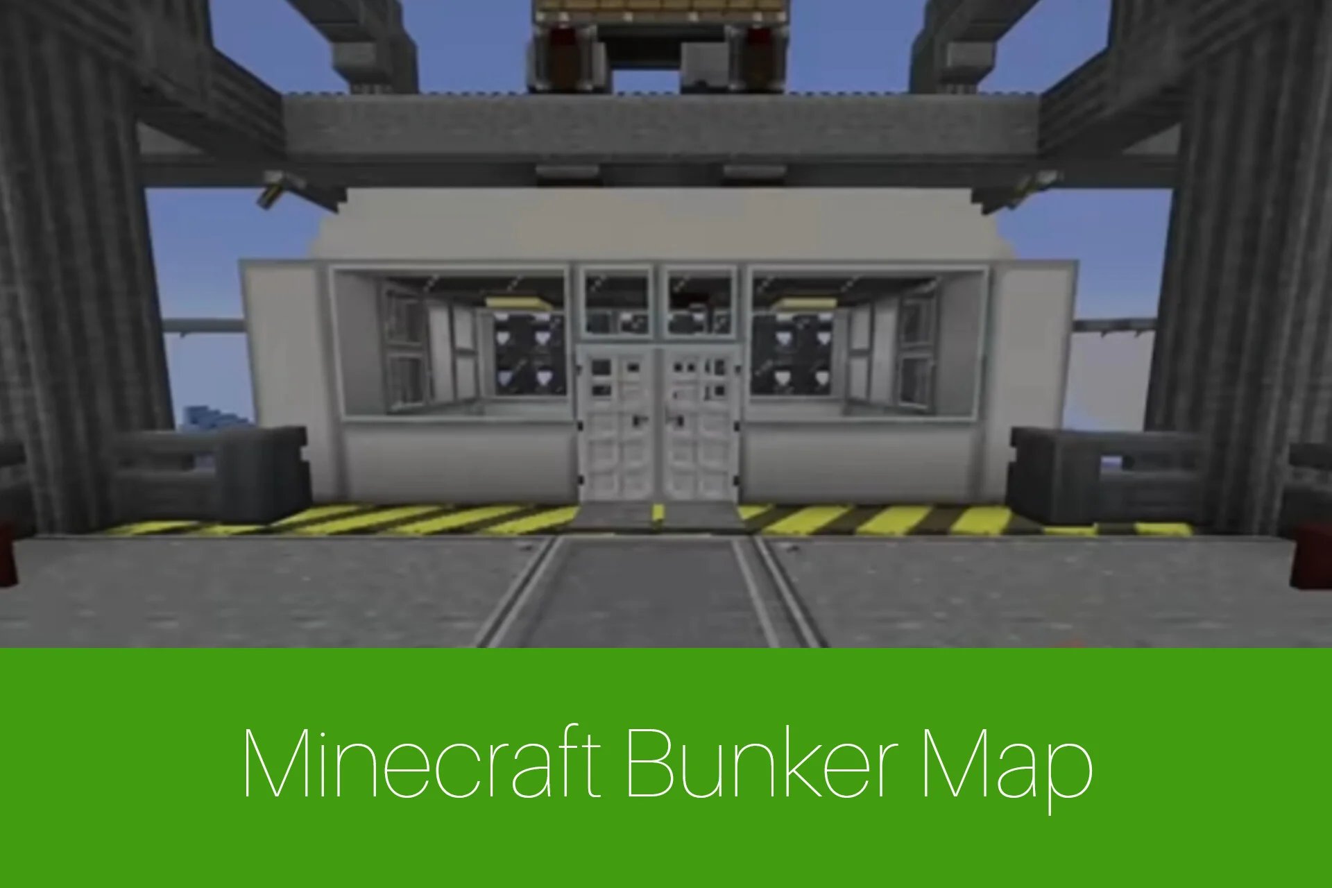 Minecraft Bunker Map