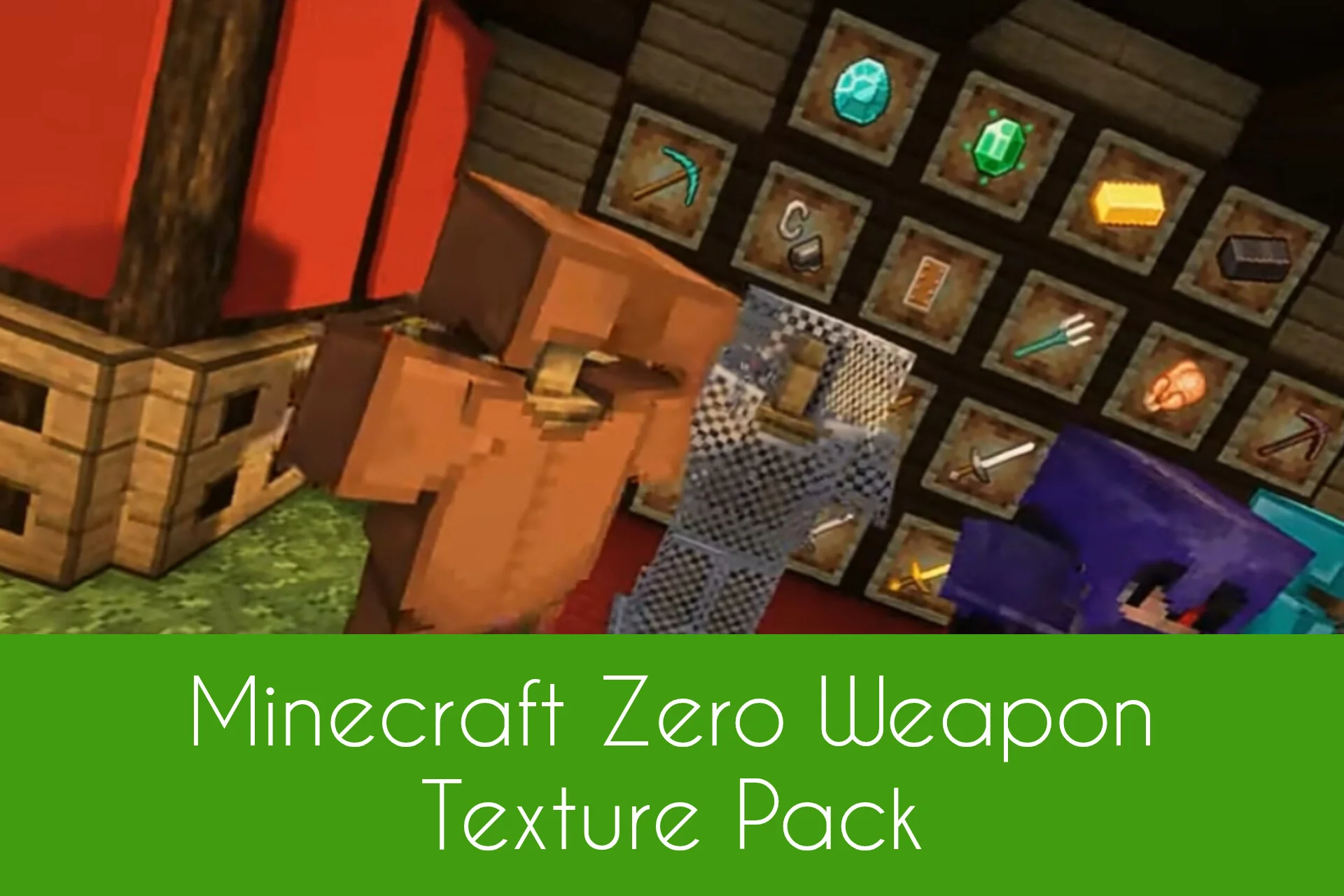 Minecraft Zero Weapon Texture Pack