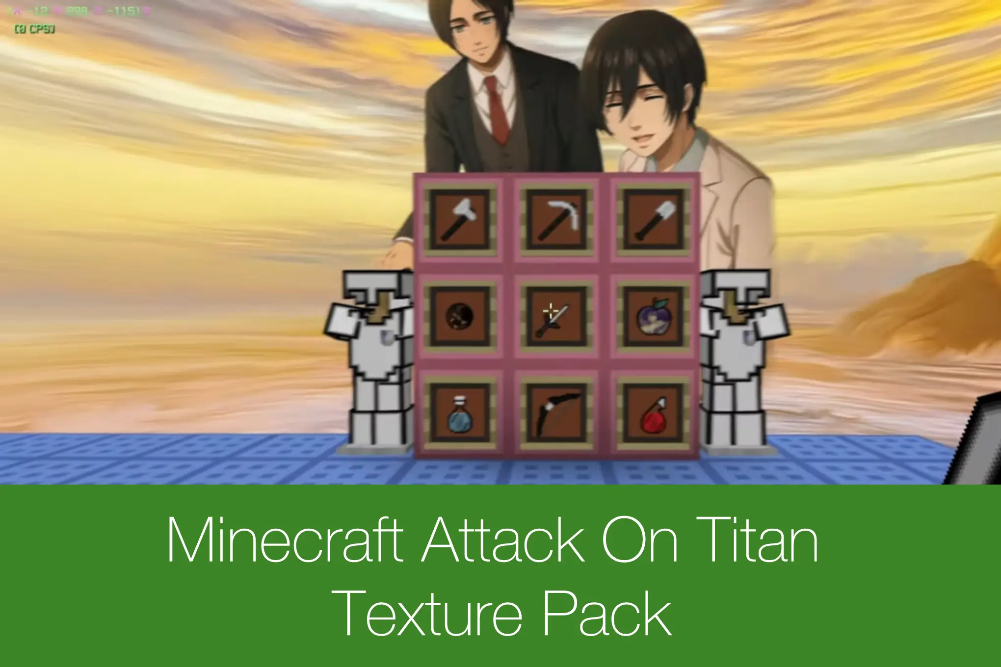 Minecraft Attack on Titan Texture Pack
