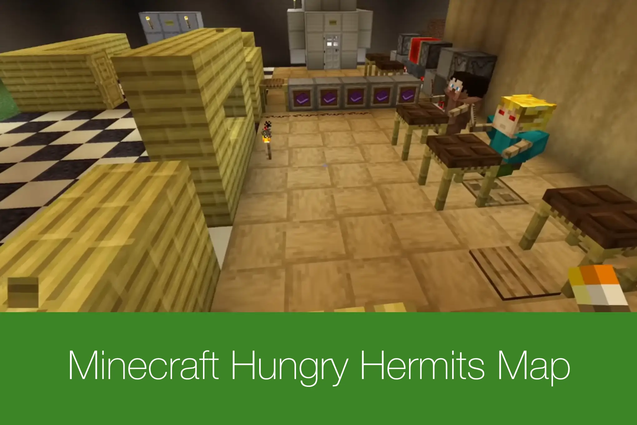 Minecraft Hungry Hermits Map