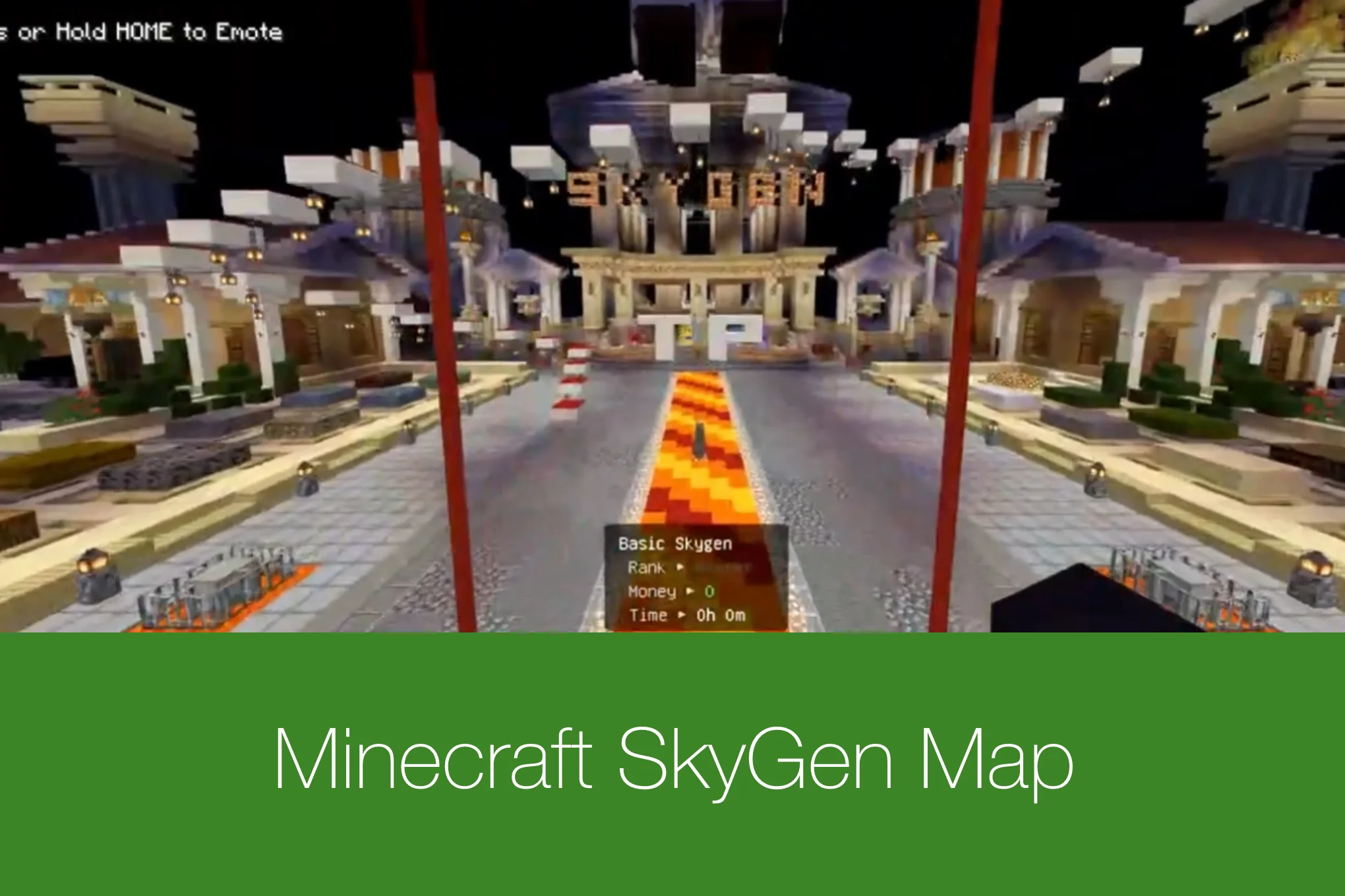 Minecraft SkyGen Map