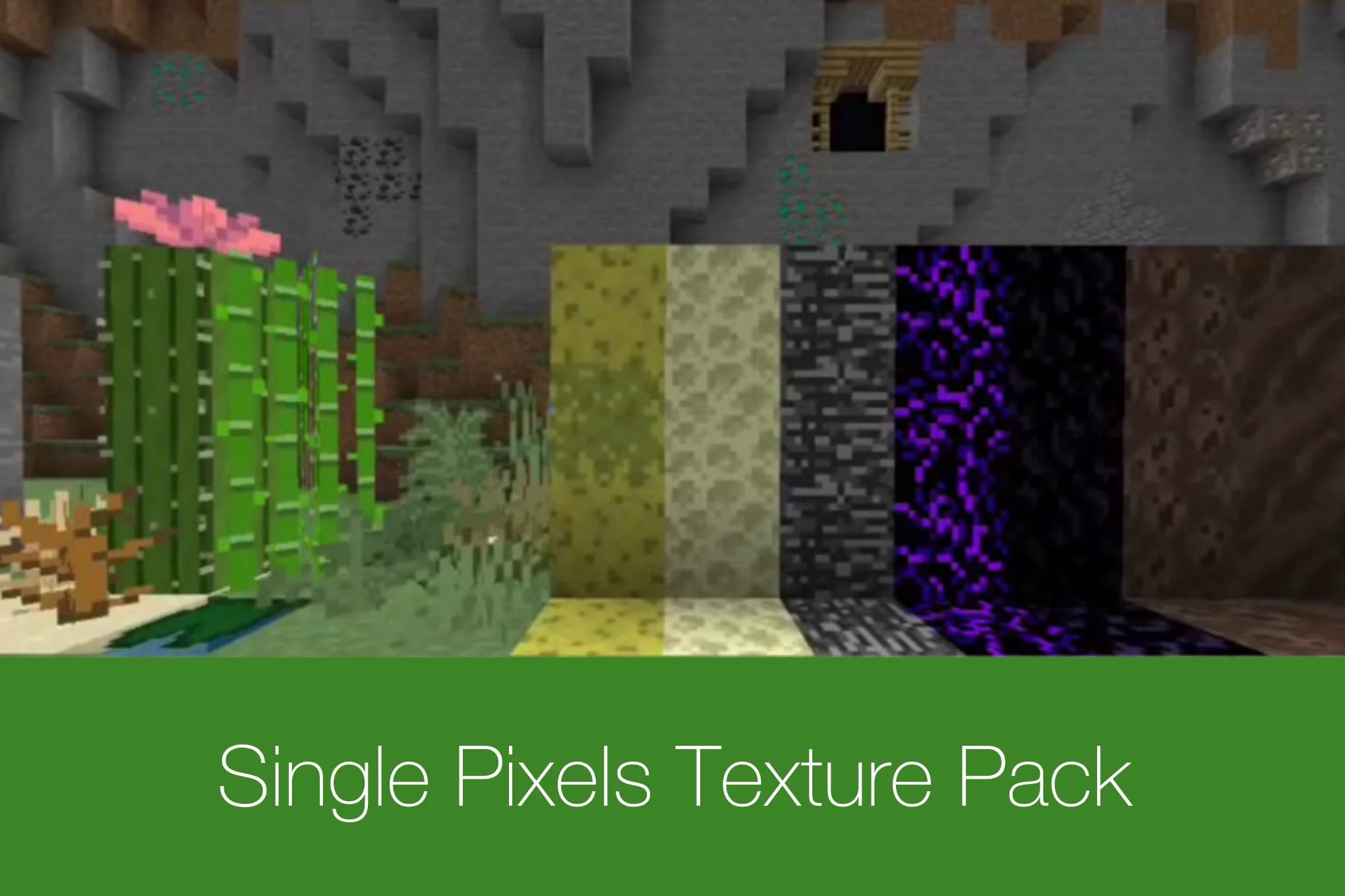 Minecraft Single Pixels Texture Pack